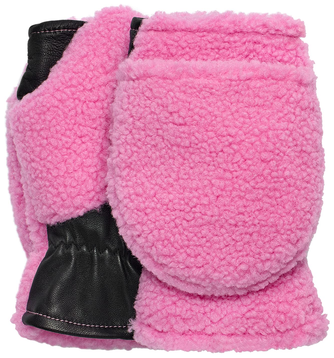 UGG Women's Sherpa Flip Mitten, Rose Quartz, Size Small/Medium