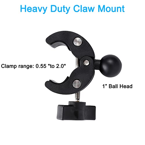PellKing Motorcycle Bike Handlebar Clamp Mount and 61" Invisible Selfie Stick for Insta360 X4 X3 X2 X ONE RS R GO 3 Camera