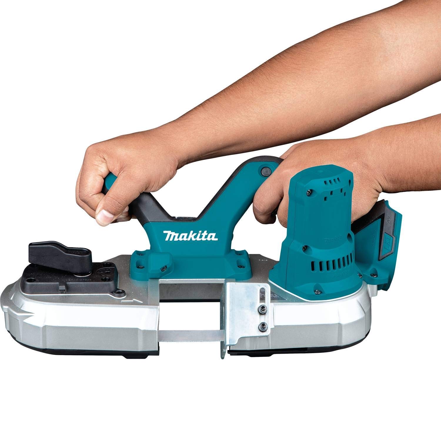 Makita BL1850B-10 18V LXT Lithium-Ion 5.0Ah Battery, 10/Pk & XBP03Z 18V LXT Lithium-Ion Cordless Compact Band Saw, Tool Only