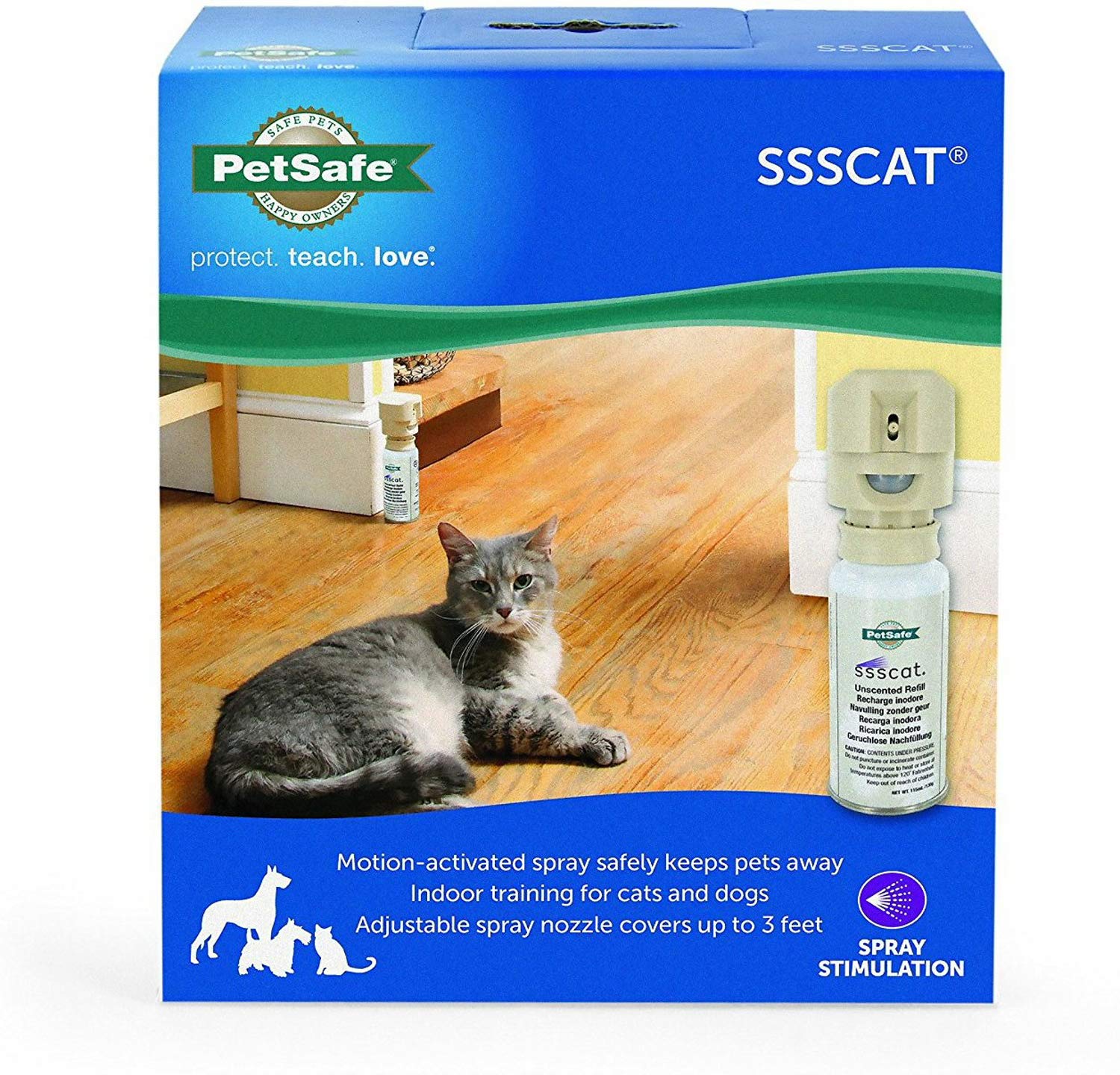 PetSafe SssCat Deterrent Replacement Can, 3.89 Ounce, 6 Pack