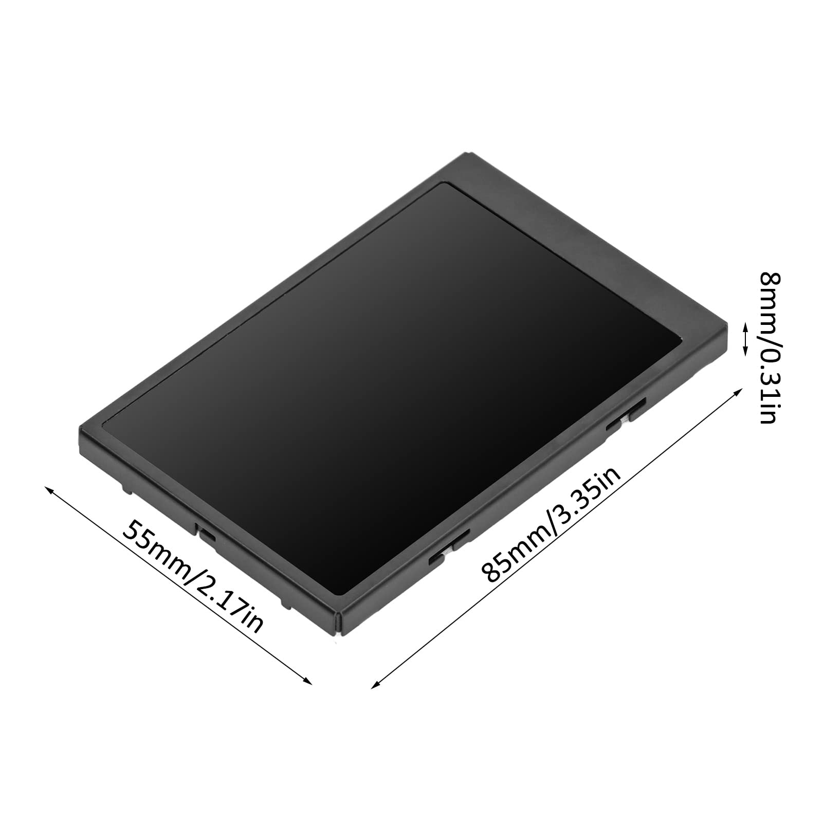 YWBL-WH 3.5in Display Screen, Monitor 3.5inch USB IPS Secondary Screen for Mini ITX Case, Computers & Accessories