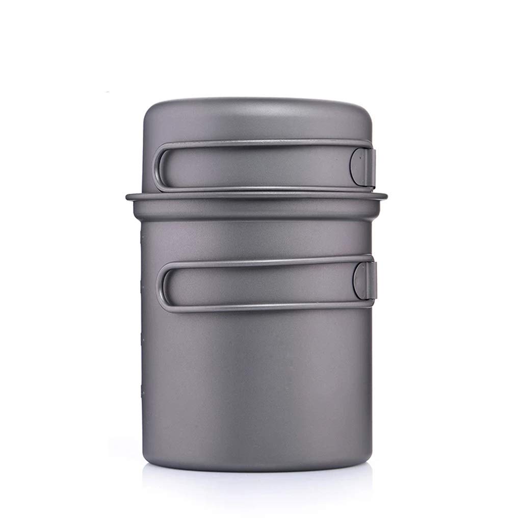 YFDM Camping Cookware Outdoor Cooking Set Pot Hiking Trekking Travel