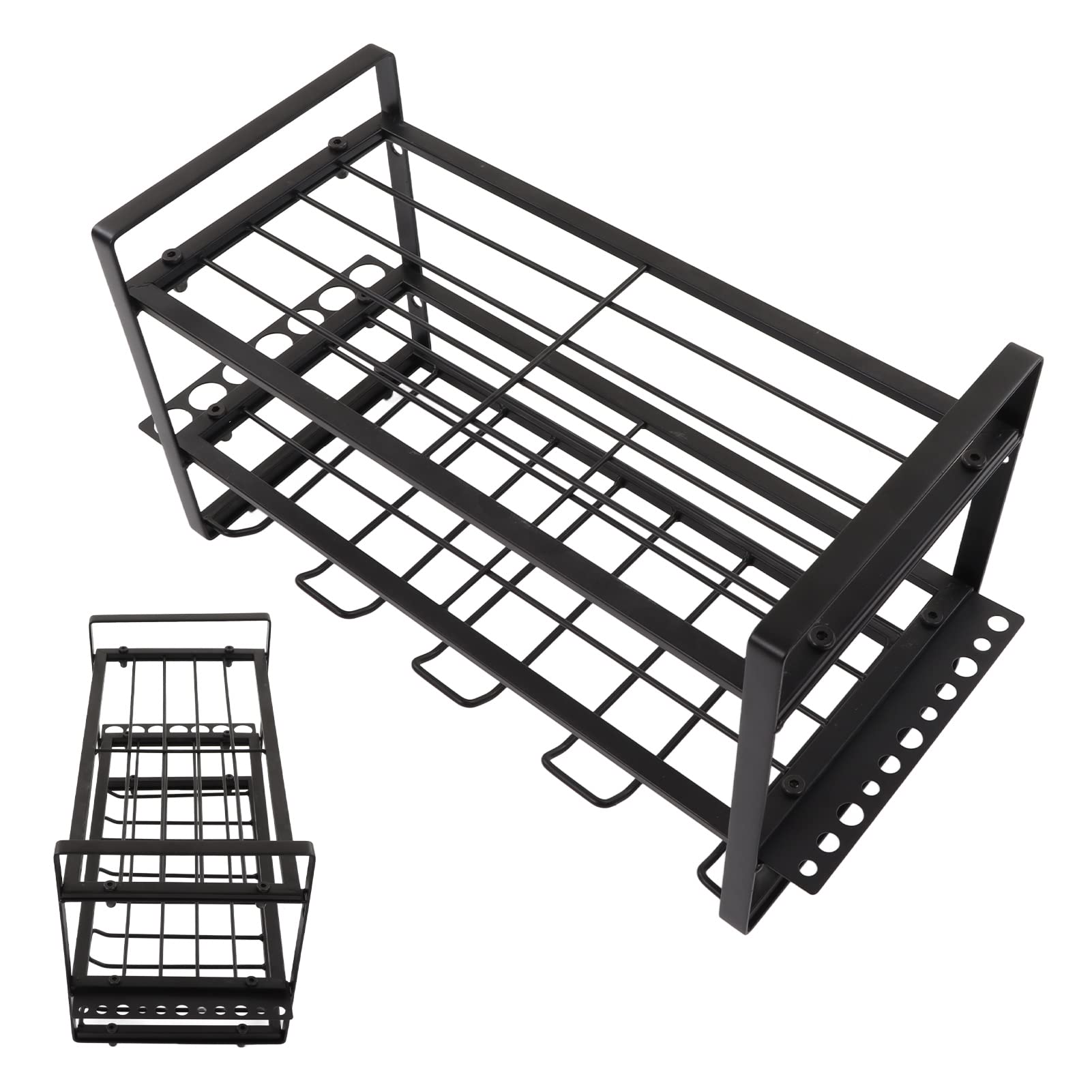 Wall Mounted Power Tool Organizer Electric Drill Tool Holder Cordless Drill Shelf Support for Tool Storage Drill Storage