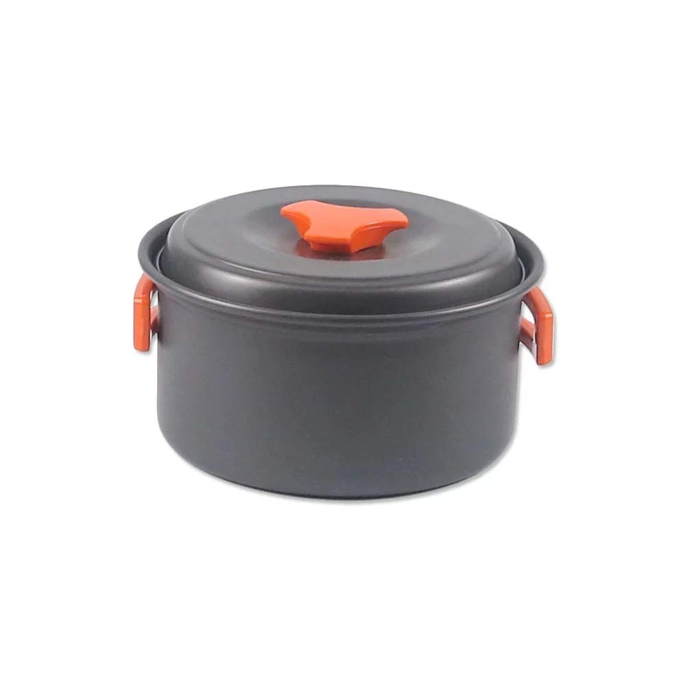YFDM Camping Cooking Tableware Portable Outdoor Cookware Tourist Equipment for Travel Hiking Picnic