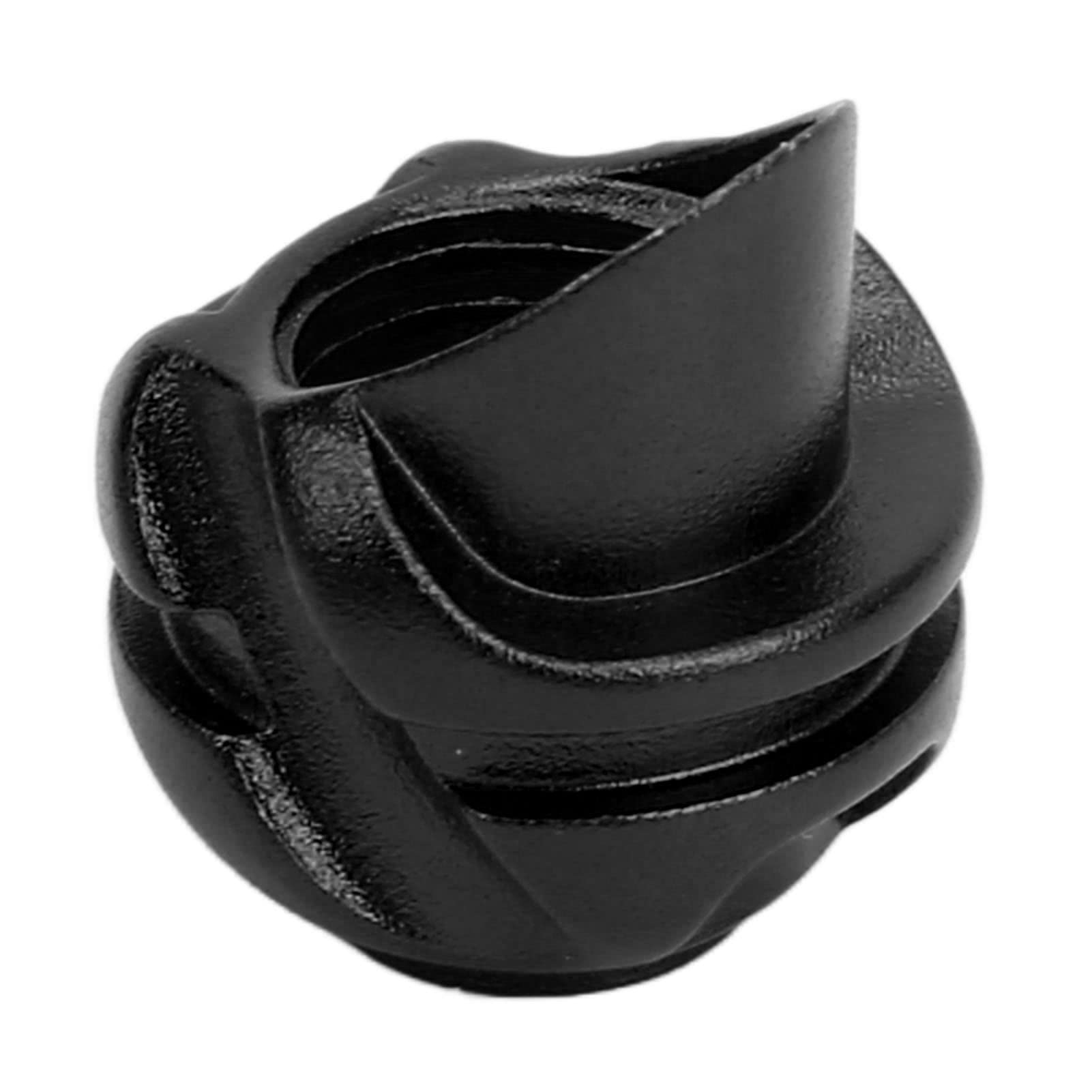 RTLR Compound Bow Peep Sight, CNC Maching Archery Hooded Peephole Kit for Shooting (Black)