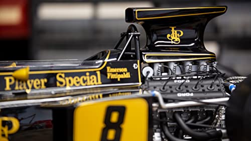Pocher Lotus 72D John Player Special Emerson Fittipaldi 1972 British Grand Prix 1:8 Scale Diecast Model Kit HK114