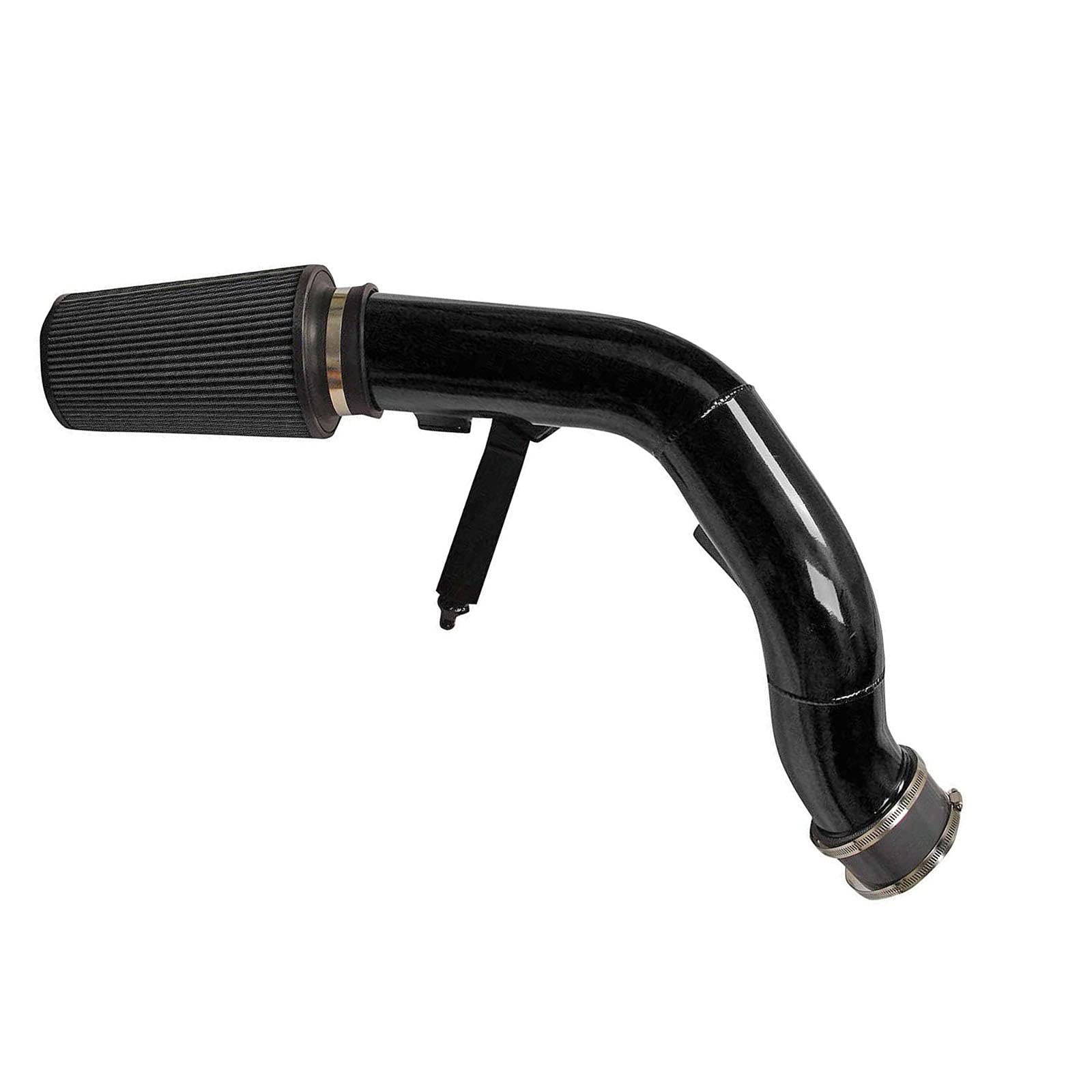 Smileracing 6.0 Cold Air Intake Kit Replacement for 2003-2007 Ford F250 F350 Excursio 6.0L Powerstroke Diesel Black