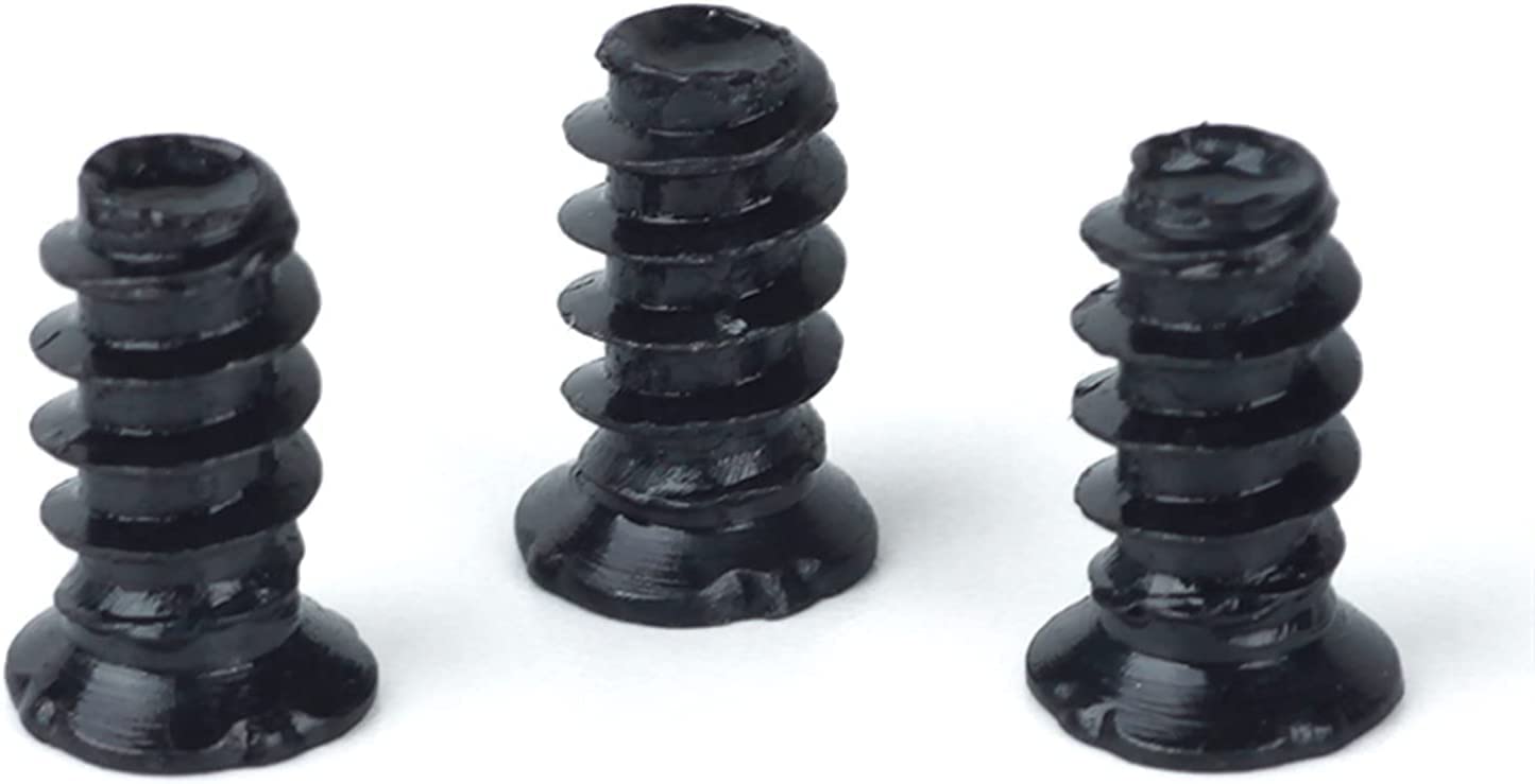Persberg 100pcs Computer Cooling Fan Mount Screws, M5x10 Black Computer PC Case Fan Screws Black for 70mm, 80mm, 90mm, 92mm, 120mm, 140mm PC Cooling Fan Mount Screws- Screw kit (FANSCREW)(120-19)