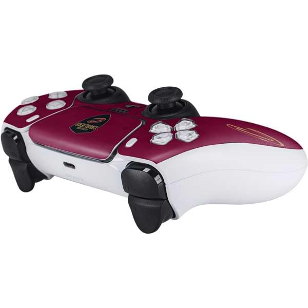 Skinit Decal Gaming Skin Compatible with PS5 Controller - Officially Licensed NBA Cleveland Cavaliers Distressed Design