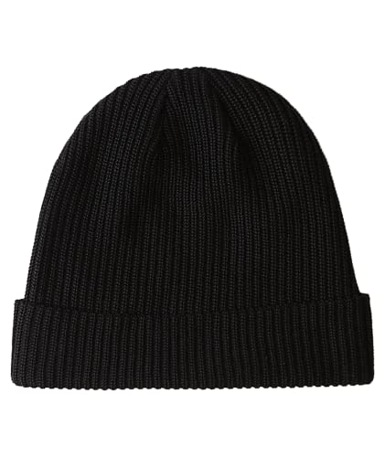 Quiksilver mens Omnirecycle Beanie Beanie Hat, Black, One Size US