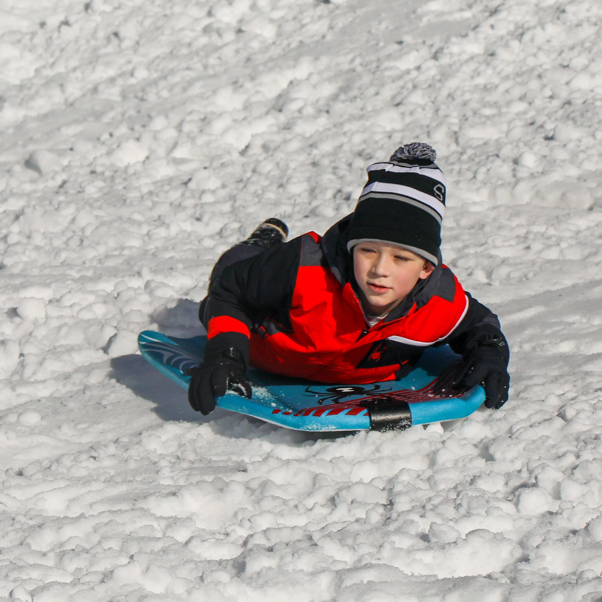 Spyder Omni Hybrid Sled and Body Board | Multipurpose Foam Sled and Boogie Board, Thermo-Molded Performance Board, Lightweight Snow