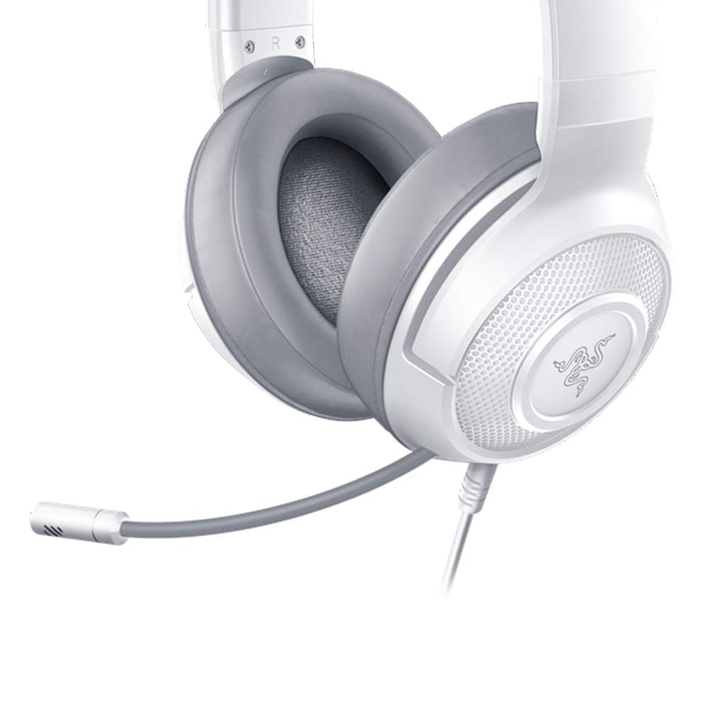 Razer Kraken X - Multi-Platform Wired Gaming Headset (Bendable Cardiod Microphone, Custom-Tuned 40mm Drivers, 3.5mm Connection, Oval Ear Cushions, Adjustable Headband) Mercury