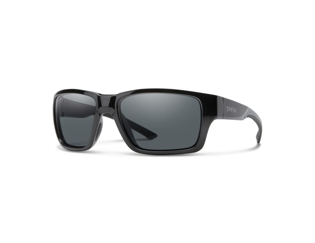 SMITH Outback 0086/SP 59MM Dark Havana/Bronze Polarized Rectangular Sunglasses for Men + BUNDLE with Designer iWear Eyewear Kit