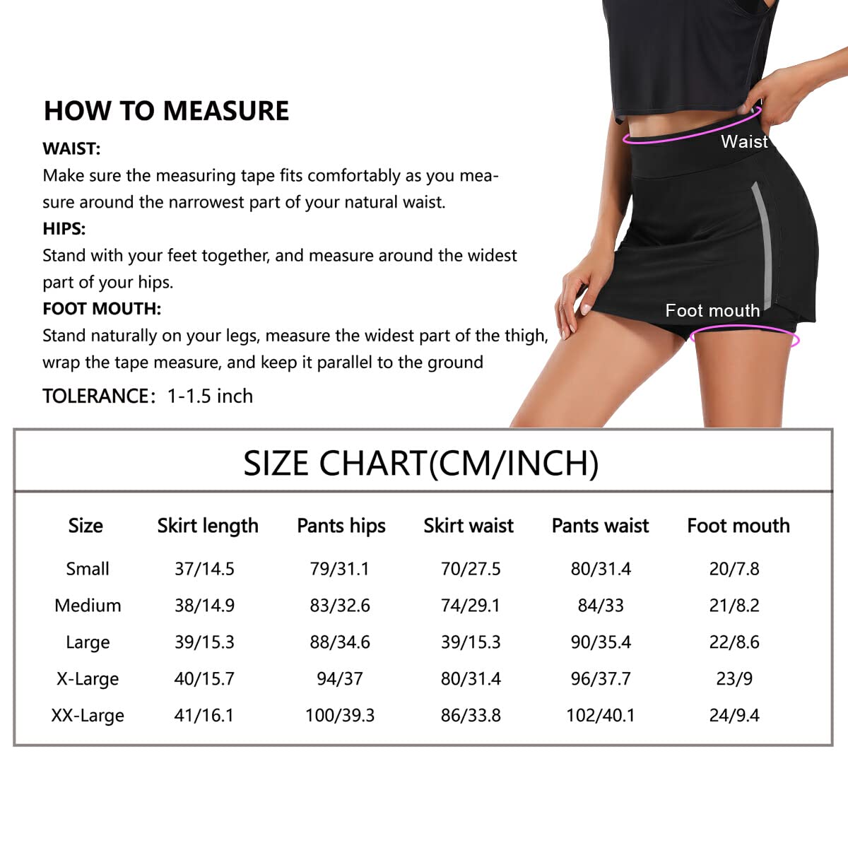 xigua Mardi Gras Women's Active Athletic Skirts with Pockets Skort Lightweight Tennis Skirt Golf Skorts