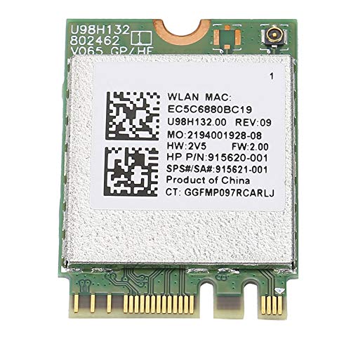 Network Card Adapter AC Wireless 433M HighSpeed Transmission for Laptops Desktops RTL8821CE