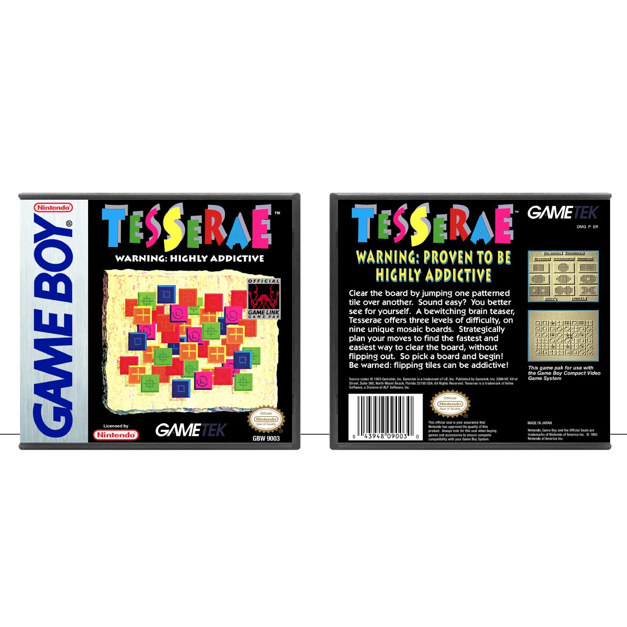 Tesserae | (GB) Game Boy - Game Case Only - No Game