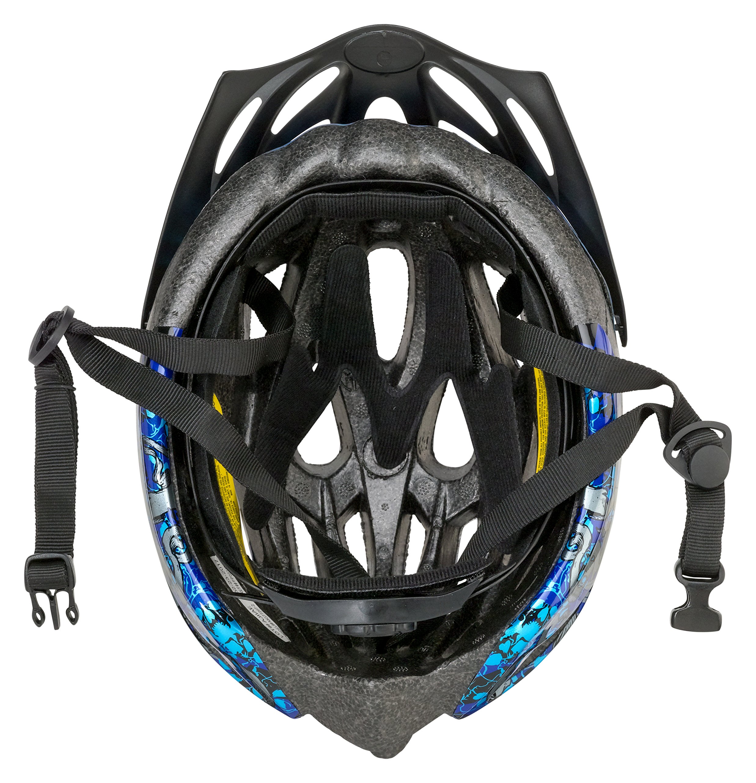 Mongoose Thrasher Youth Bike Helmet, Lightweight Microshell Design