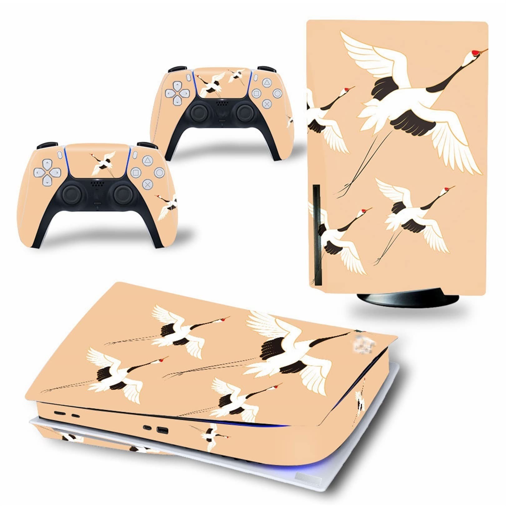 Top factory BUCEN for PS5 Skin Disc Edition & Digital Edition Console and Controller Vinyl Cover Skins Wraps Scratch Resistant, Compatible with for PS5 163901 Anti Scratch (Size : Digital Edition)