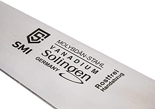SMI - 6 Pcs Solingen Butcher Knife Set Professional Boning Knife Meat Knife Sharpening Steel Rod Sharp Kitchen Knives Solingen Knife - Made In Germany