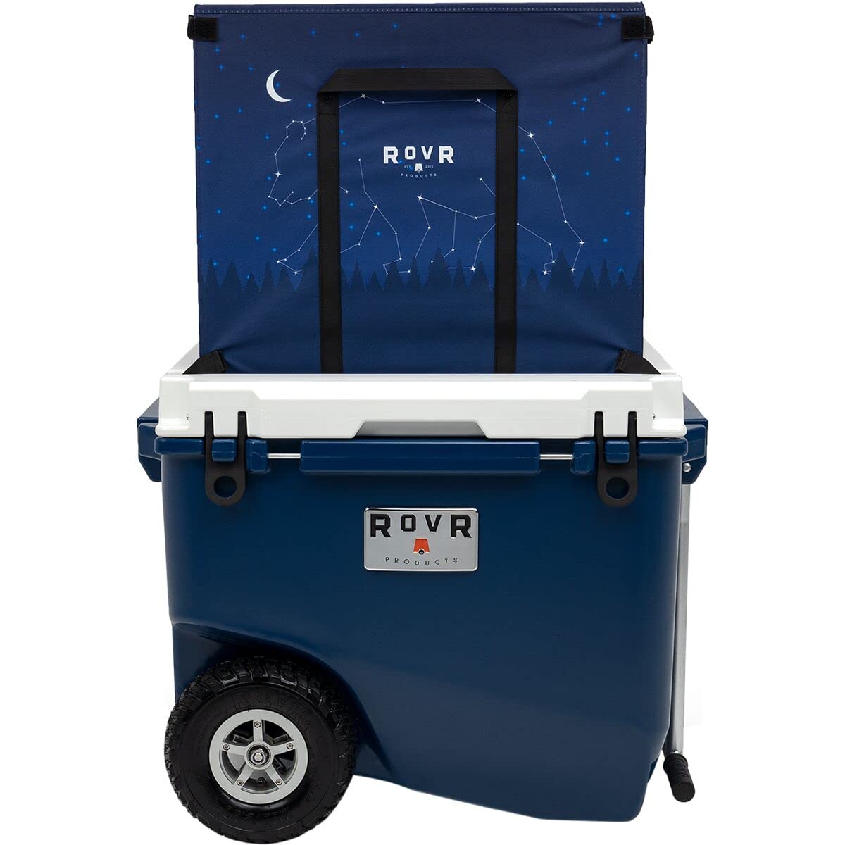 RovR Rollr 80 Cooler + LandR Bin Midnight, One Size