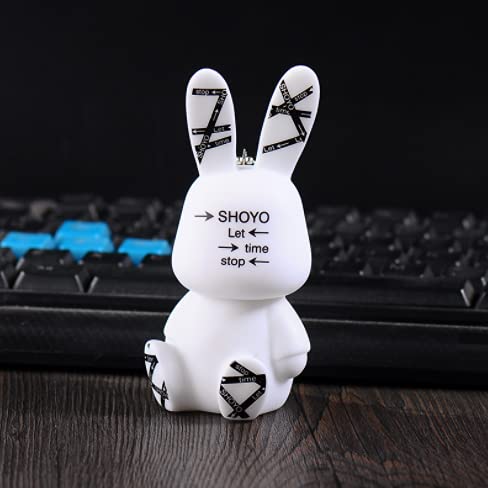 Rabbit Baby Off White Hype Beast Key Chain Keychain (White)