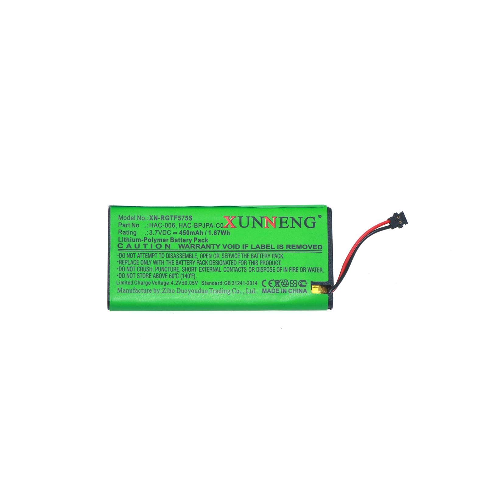 Replacement Battery for Game ConsoleHAC-015 HAC-016 HAC-A-JCL-C0 HAC-A-JCR-C0 Switch ControllerHAC-006 HAC-BPJPA-C0
