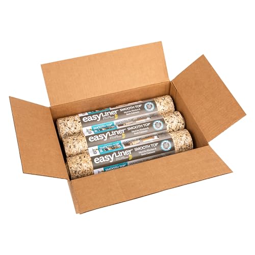 Smooth Top EasyLiner for Cabinets & Drawers - Easy to Install & Cut to Fit - Shelf Paper & Drawer Liner Non Adhesive - Non Slip Shelf Liner - 12 Inch Width - 60 Total Feet - Beige Granite