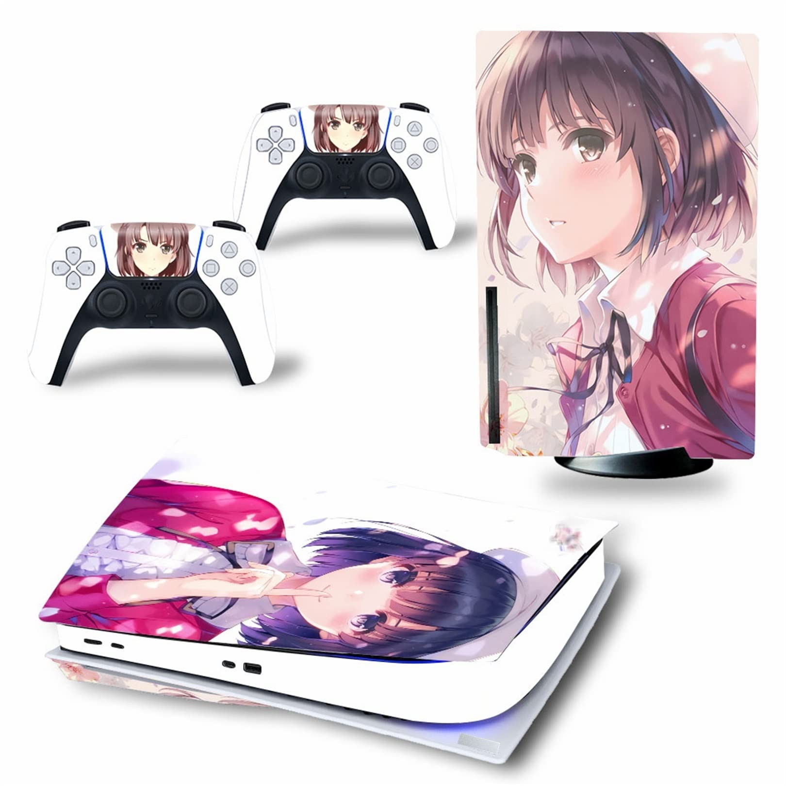 Top factory BUCEN for PS5 Skin Disc Edition & Digital Edition Console and Controller Vinyl Cover Skins Wraps Scratch Resistant, Compatible 47340 Anti Scratch (Size : Disc Version)