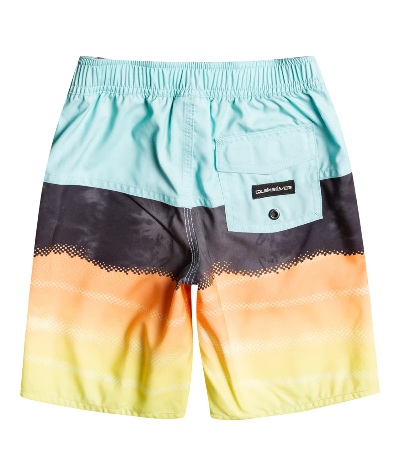 Quiksilver Boys' Everyday Panel 14 Boardshort Swim Trunk Bathing Suit, Tarmac, 7