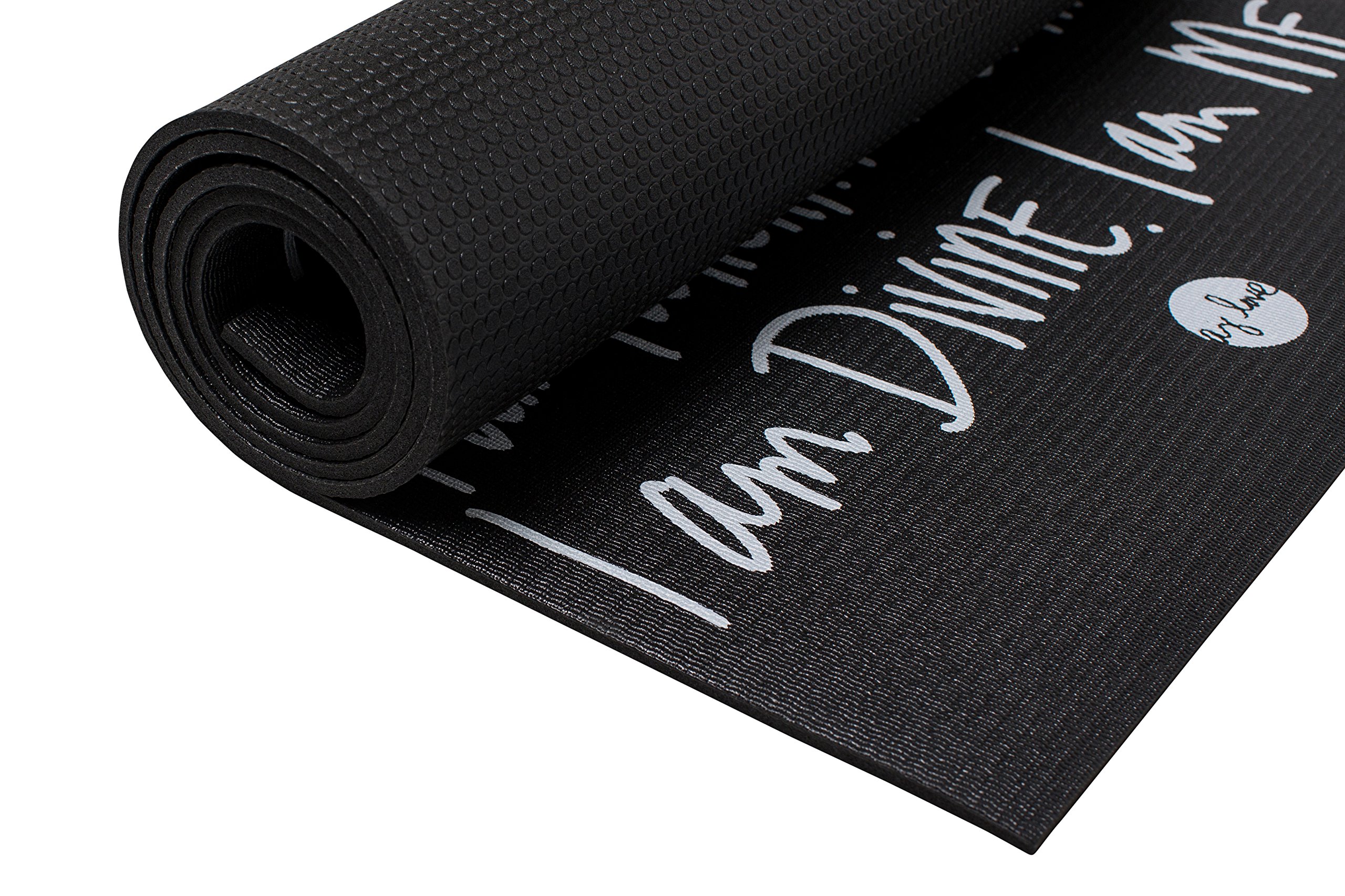 Mantra Inspired Professional Yoga Mat by aj Love | The I Am Mat