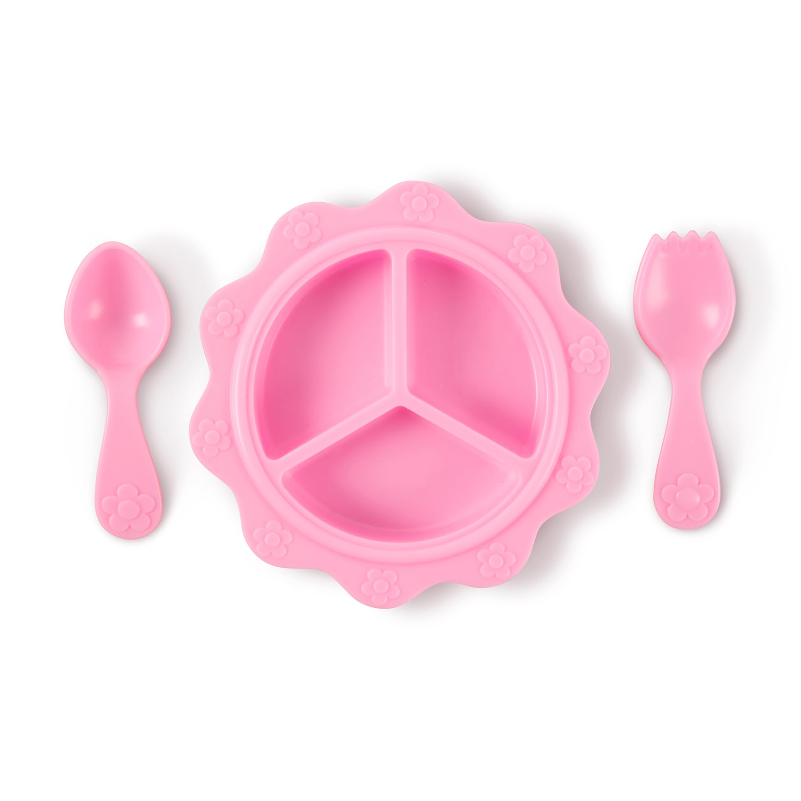 Melissa & Doug Mine to Love Time to Eat Doll Accessories Feeding Set (8 pcs) , Pink