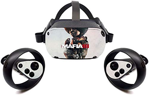 Oculus Quest VR Headset Skin sticker Mafia game Vinyl Decal for Headset and Controller by ok anh yeu