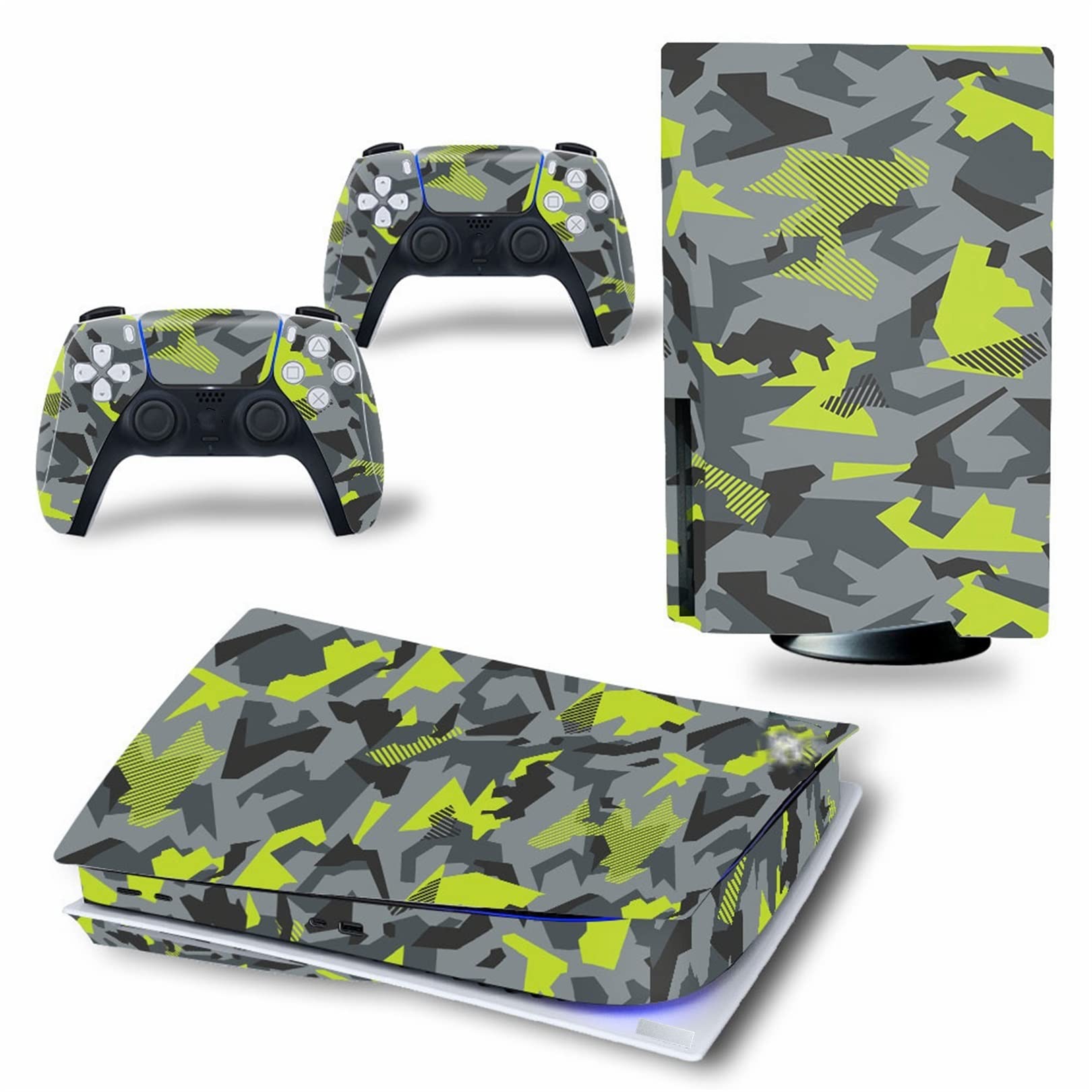 Top factory BUCEN for PS5 Skin Disc Edition & Digital Edition Console and Controller Vinyl Cover Skins Wraps Scratch Resistant, Compatible with for PS5 363257 Anti Scratch (Size : Digital Edition)