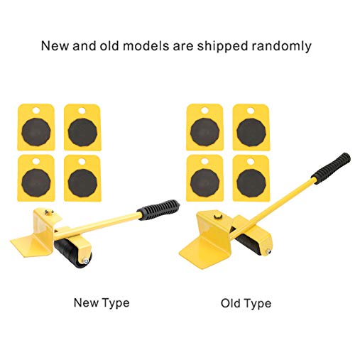 MEKOTRIN Furniture Transport Set Plate Shifter Sliders Lifters Heavy Objects Yellow Movers Panel Carriers, MEKOTRIN618zrv0h5m
