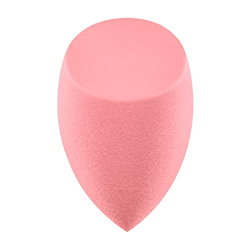 Real Techniques Miracle Powder Sponge, Makeup Blending Sponge For Powder Products, Set Makeup For Natural Finish & Cloud Skin, Buildable Coverage, Velvet Material, Latex-Free Foam, 1 Count