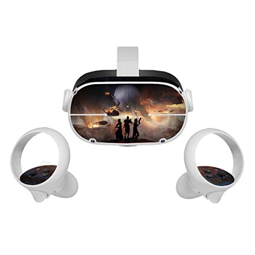 The Action MMO Video Game Oculus Quest 2 Skin VR 2 Skins Headsets and Controllers Sticker Protective Decal Accessories