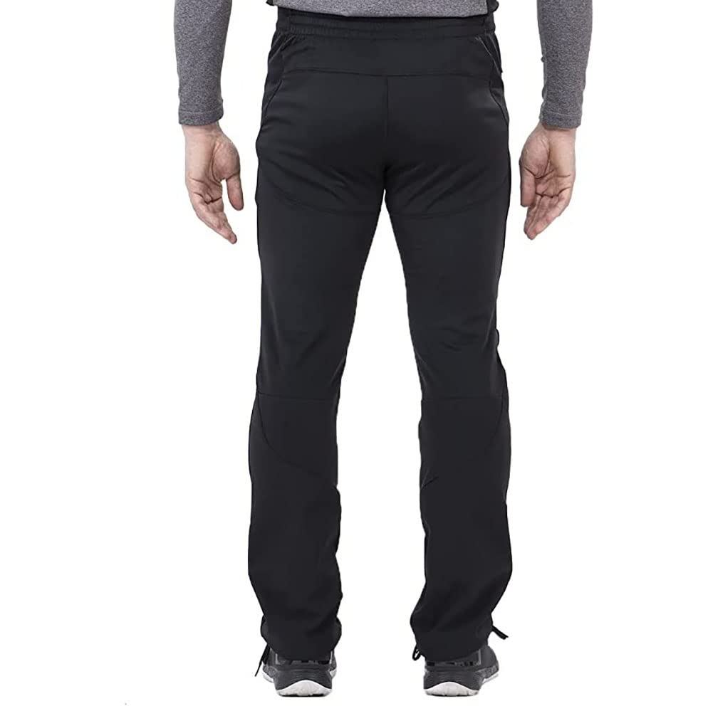 Swix Men's Corvara Softshell Classic Nordic Winter Sports Cross Country Skiing Pants, Black, Medium