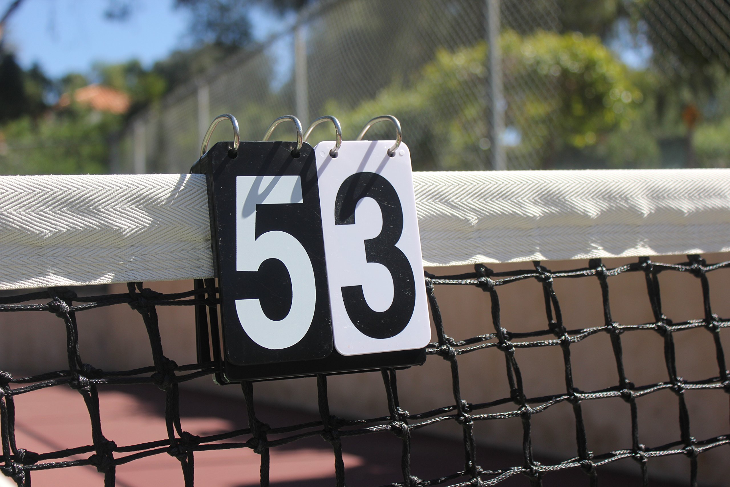 Match Tuff EZ Score (0-6) | Portable Tennis Score Keeper | EZ-FLIP | Outdoor/Indoor