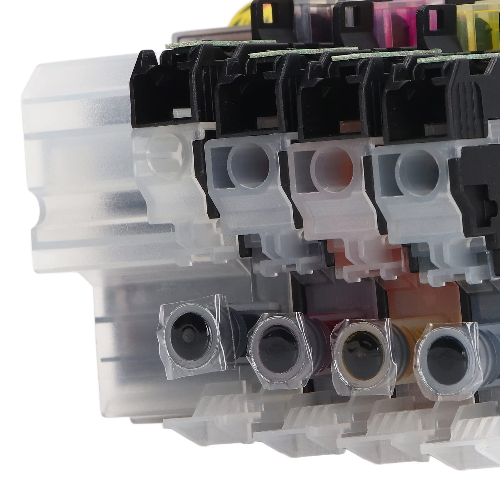 Printing Cartridge, Ink Cartridge,4 Colors Printing Accessory Part with Ink for Photo Paper Document, Desktop Photo Printers