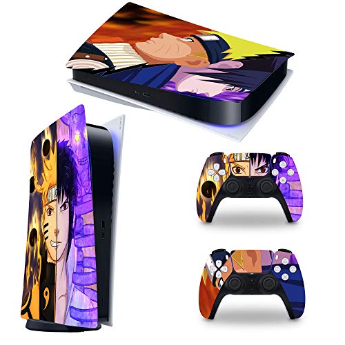 Ninja War - PS5 Digital Edition Skin Console - PS5 Digital Edition Controller Skin Cover Vinyl Decal Protective