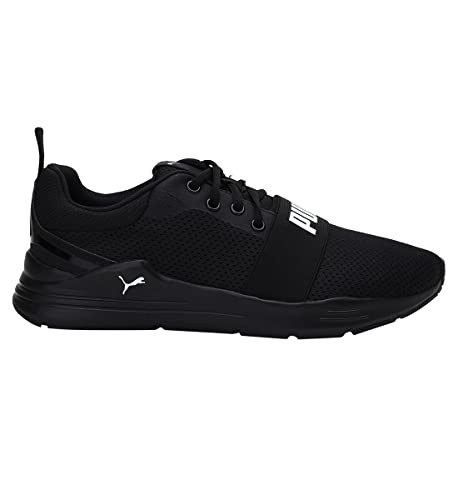 PUMA Wired Run Men's Running 9.5 D(M) US Black-White