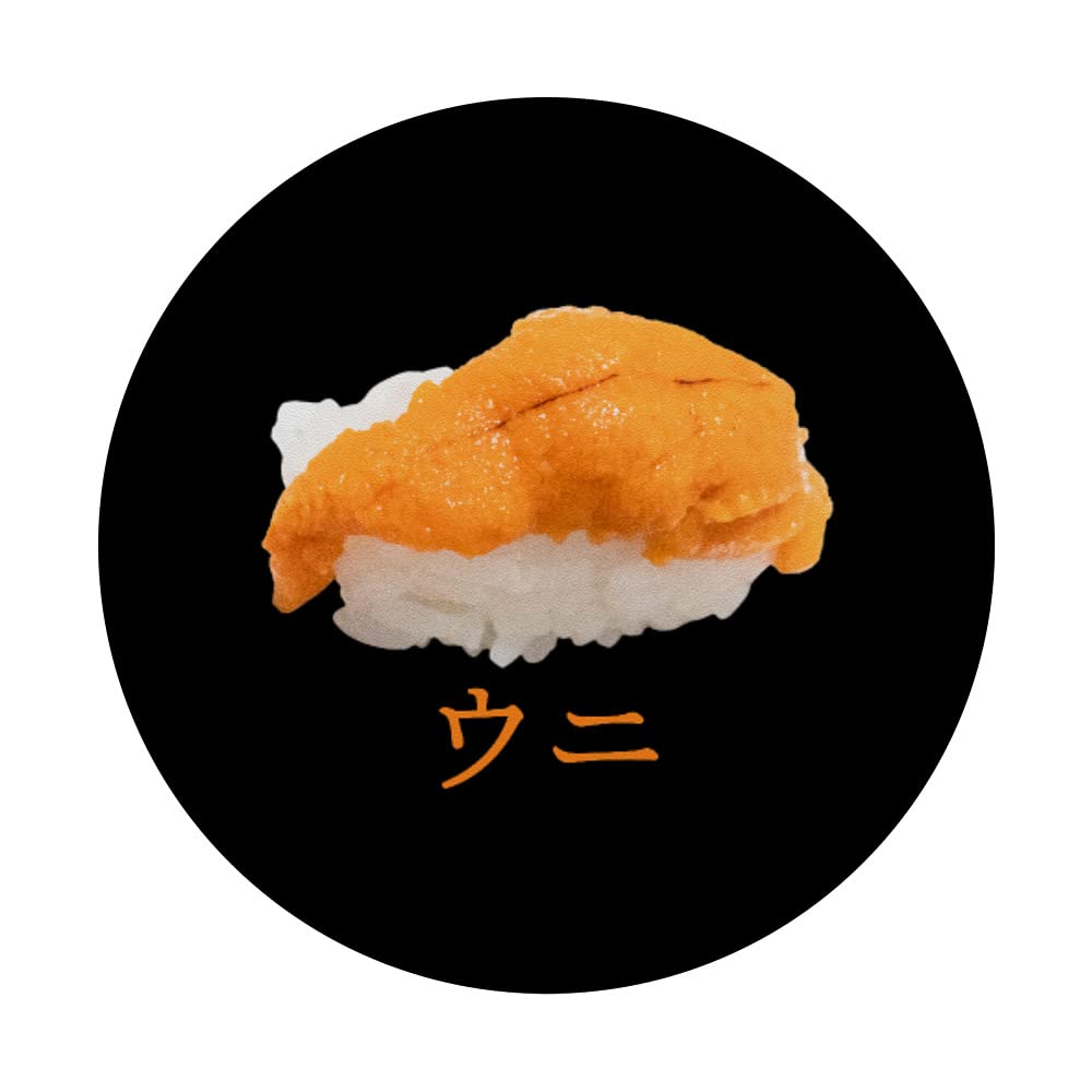 Sea Urchin Sushi Nigiri Uni (ウニ) PopSockets Swappable PopGrip