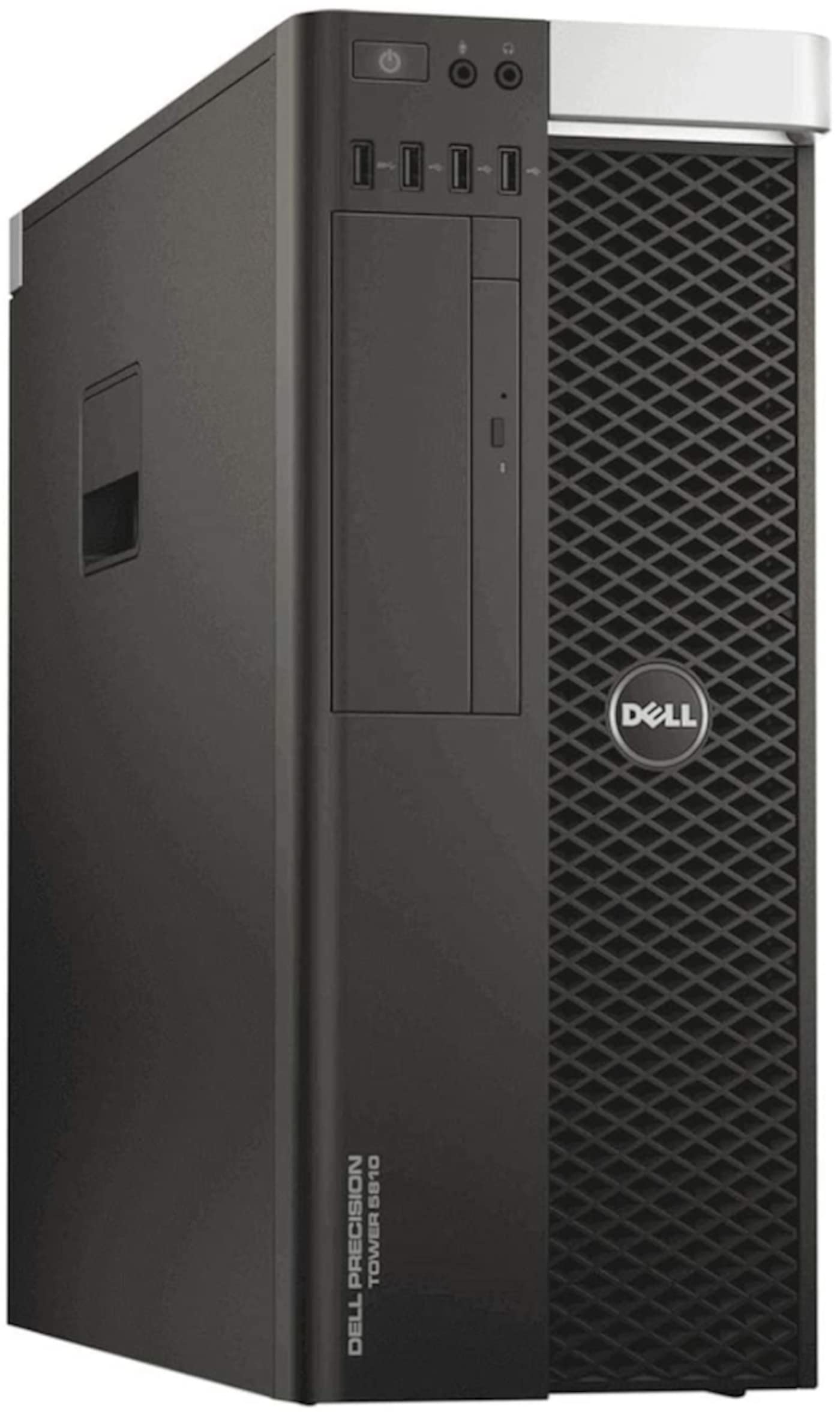 Precision T5810 Gaming/Studio/Music Production Workstation, Intel E5-1650 v4 6-Core up to 4.0GHz, 32GB RAM, 1TB NVMe M.2 SSD + 3TB, GeForce RTX 2060 6GB, USB 3.0, Windows 10 Pro (Renewed)