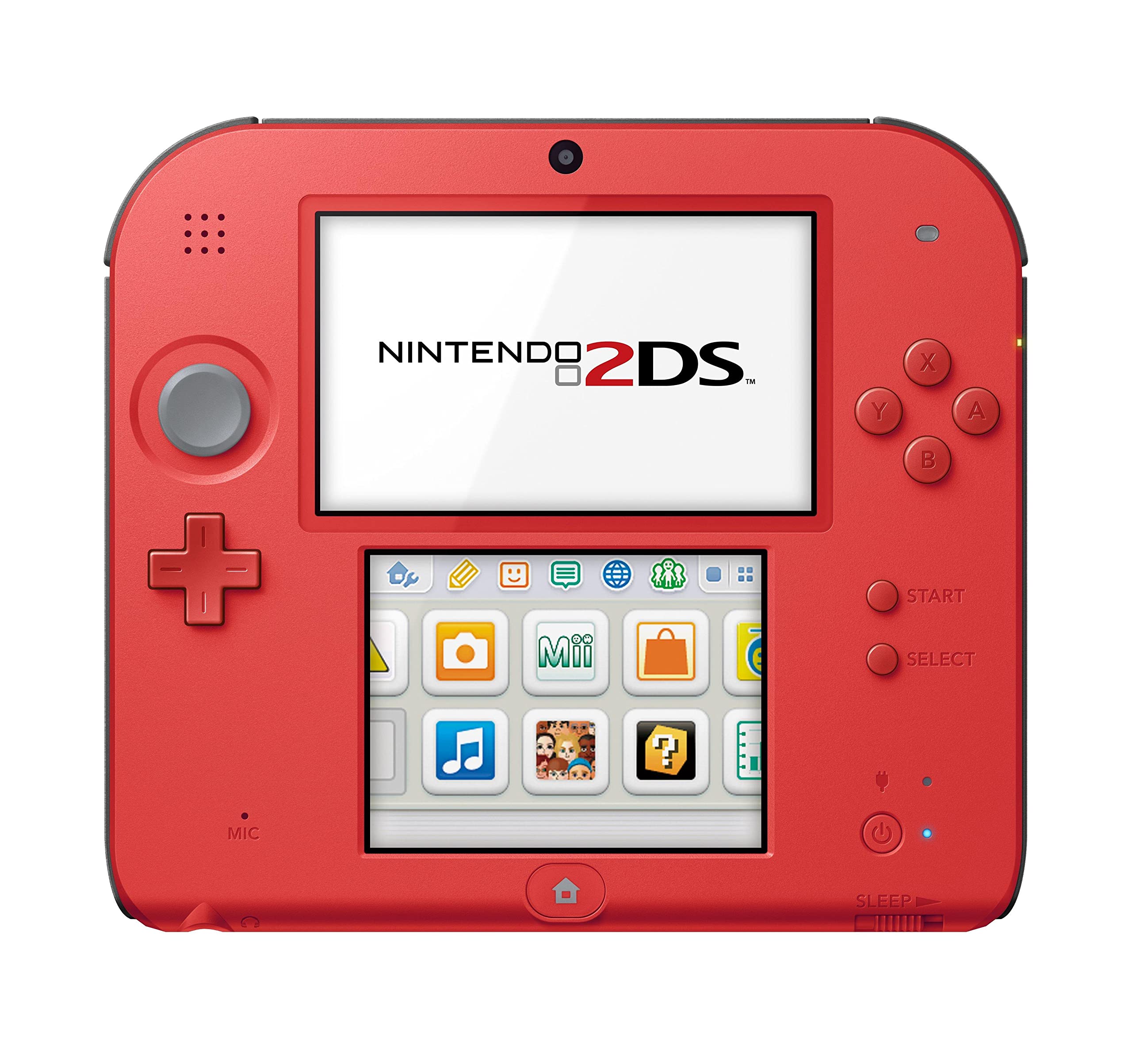 Nintendo Nintendo 2DS-Crimson Red 2 - Nintendo 2DS (Renewed)