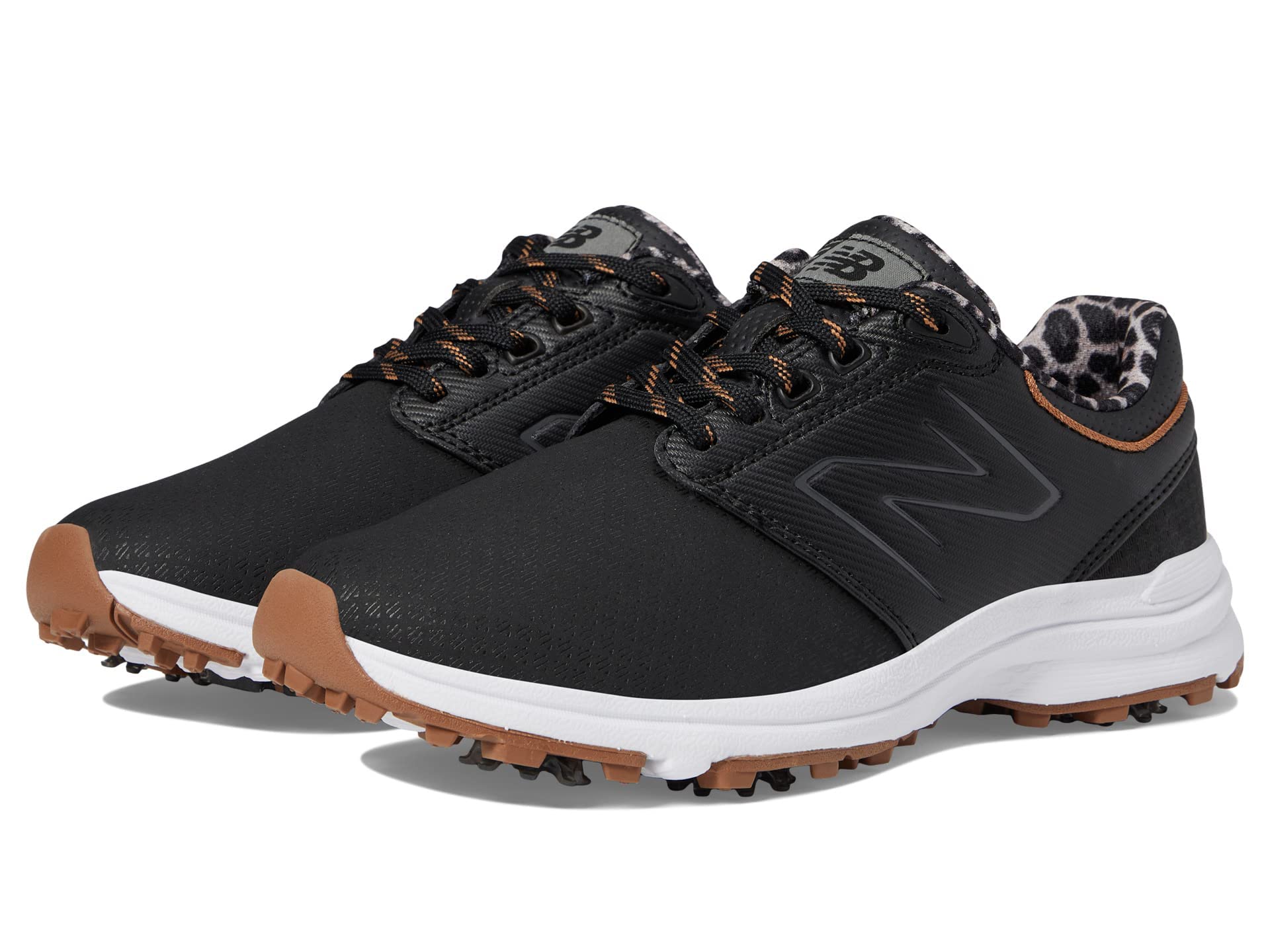 New Balance Womens Brighton Skate Shoe, Black/Gum, 8 US