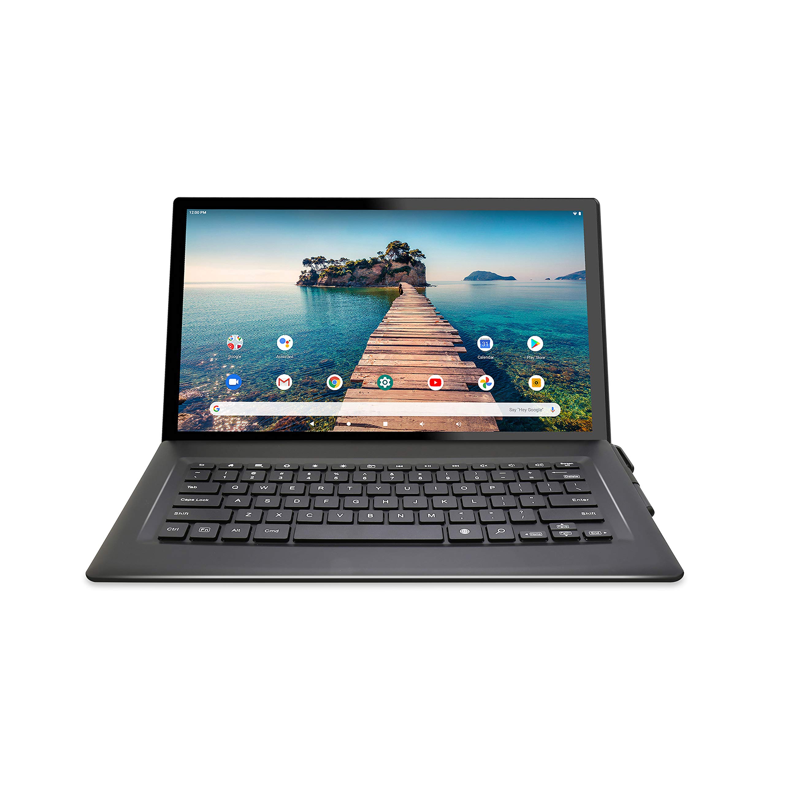 Venturer 14" Luna Max [VCT9T48Q34RBM] Quad-Core 3GB RAM 64GB Storage IPS 1920 x 1080 FHD Touchscreen WiFi Bluetooth with Detachable Keyboard Android 10 Tablet (Renewed)