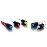 OEM Dialight 5596201007F,LED Panel Mount Indicator Uni-Color Green 525nm 5000mcd 2-Pin (10 Items)