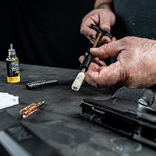 Otis .38 cal/9mm/.357 Pistol Cleaning Kit with Brass Rod