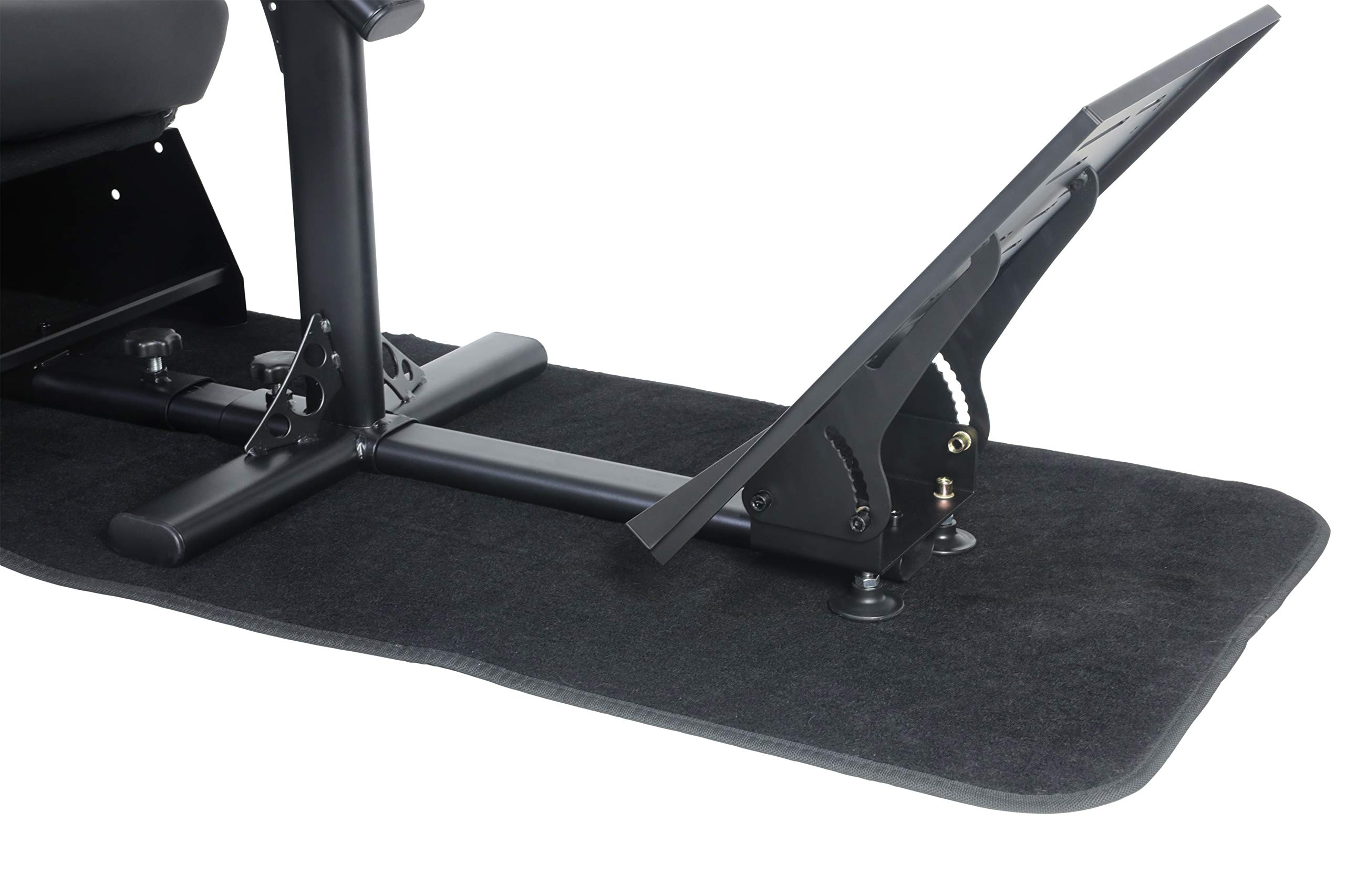 ProAm USA Racing Seat Gaming Chair Simulator Cockpit Steering Wheel Stand for Logitech G29 Thrustmaster Xbox Playstation PS4