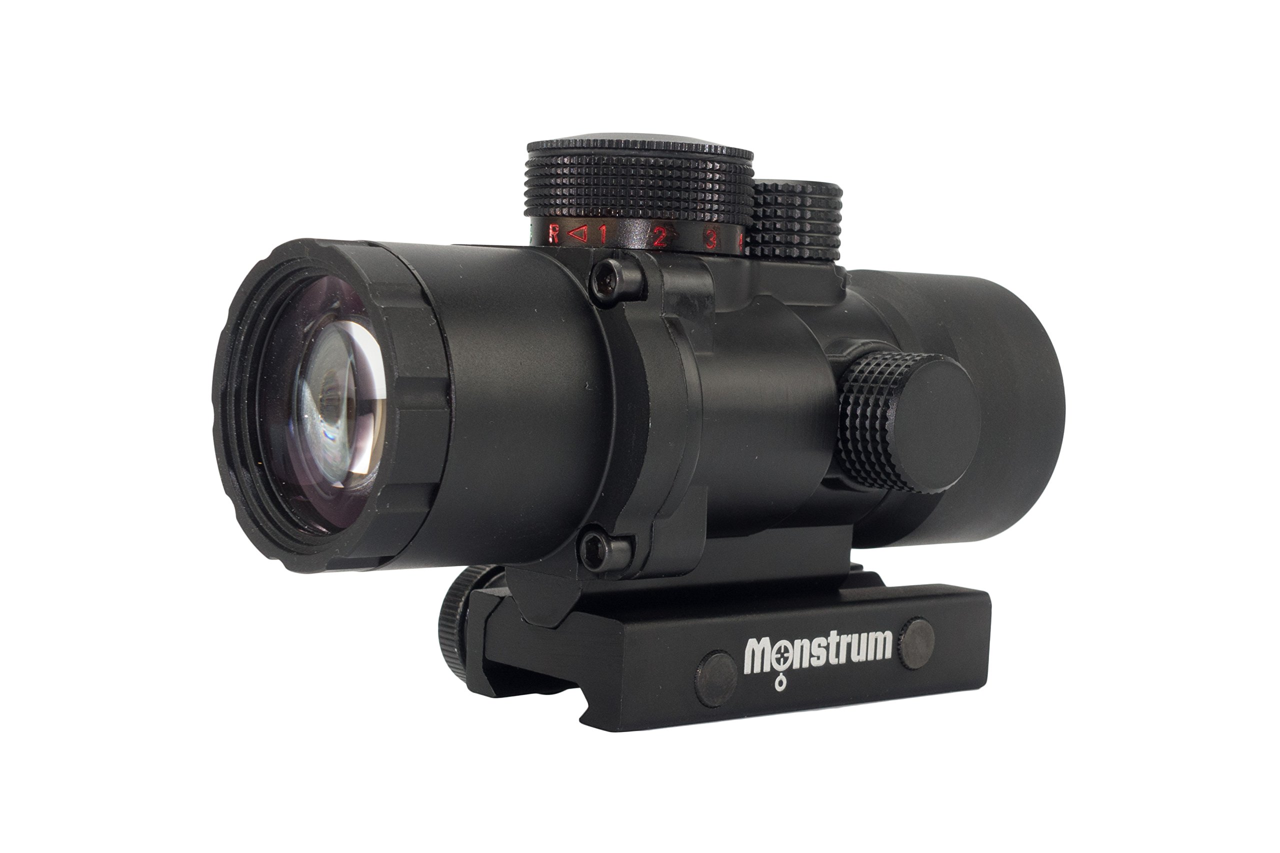 Monstrum S232P 2X Magnification Prism Scope (Black)